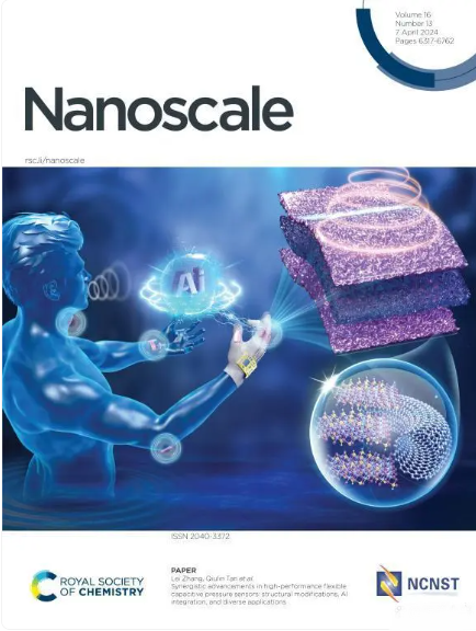 硕士研究生论文登上Nanoscale封面-重庆大学科学技术发展研究院